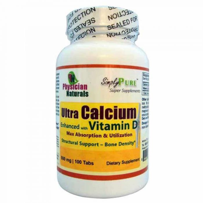 Ultra Calcium Enhanced with Vitamin D 500 mg | Calcium plus Vitamin D