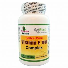 Simply Pure Ultra Pure Vitamin E Complex 1000 60 Soft gels